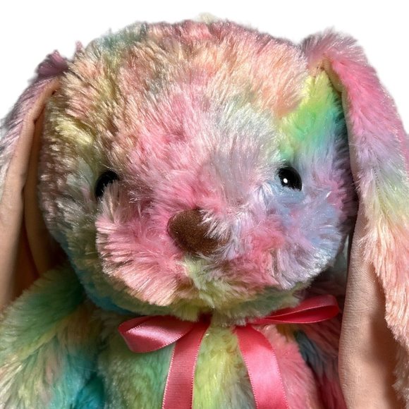 Dan Dee | Toys | Dan Dee Pastel Watercolor Rainbow Easter Bunny Rabbit ...
